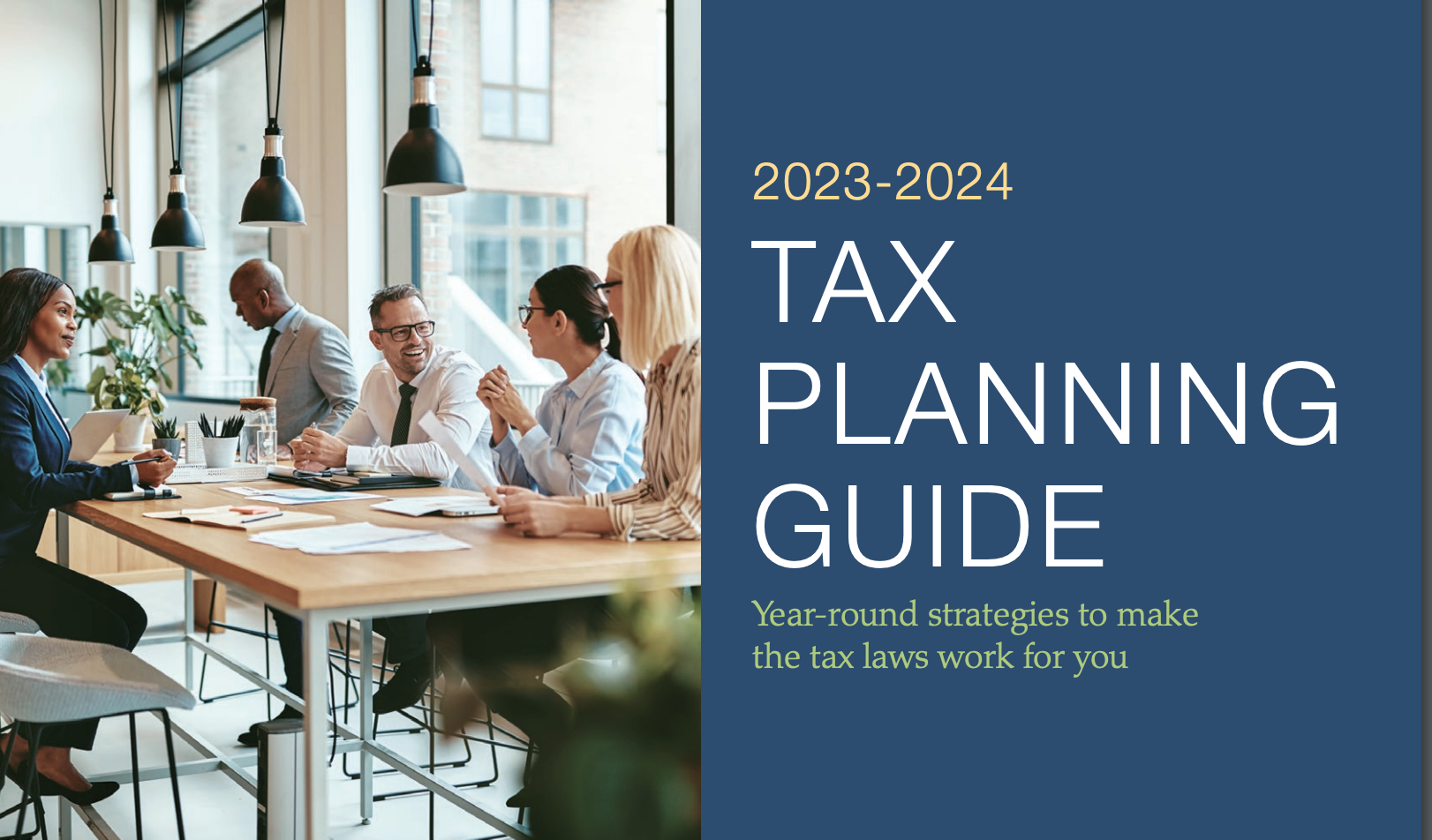 2023-2024 Tax Planning Guide - Lipschultz Levin & Gray